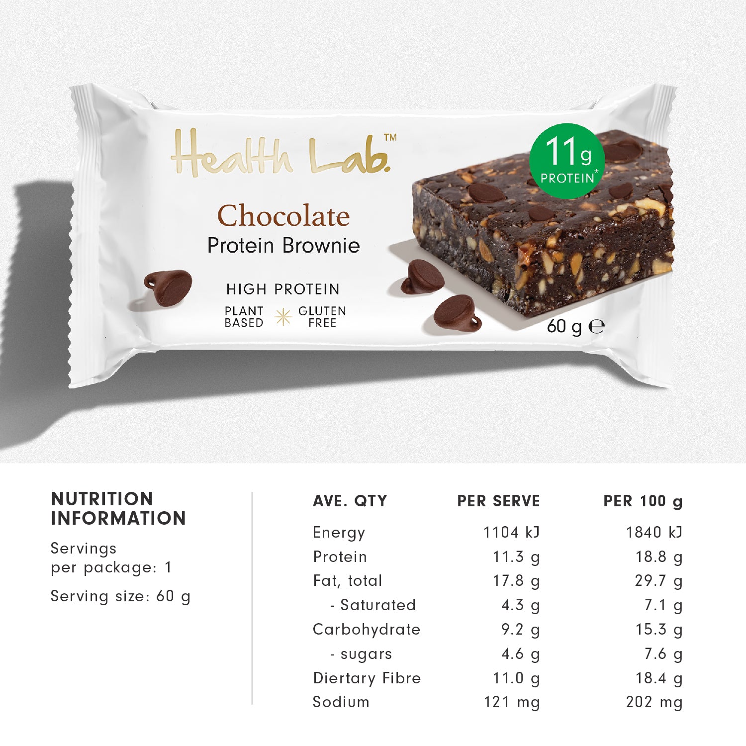 Choc Protein Slices (12 Bars) – Health Lab